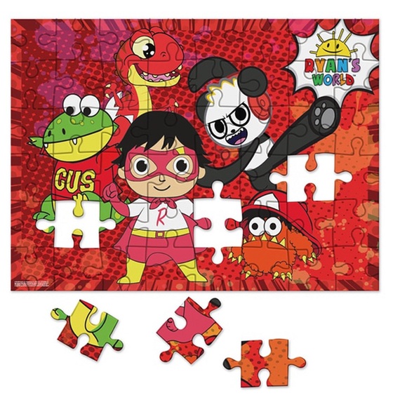 Ryan’s World | Toys | New Ryans World Giant Floor Puzzle 46 Pieces ...
